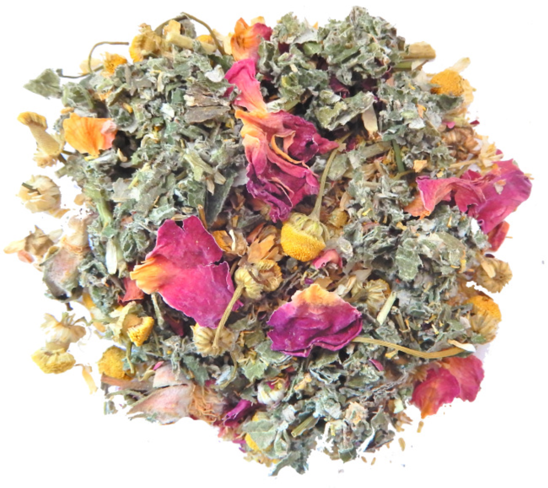 Southern Raspberry Rose – Herbal Loose Leaf Tea with Raspberry Leaf, Chamomile & Rose ...