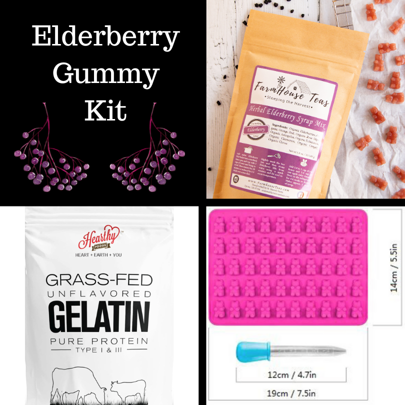 Elderberry Gummy Kit – DIY Herbal Gummies with Elderberry Syrup Mix ...