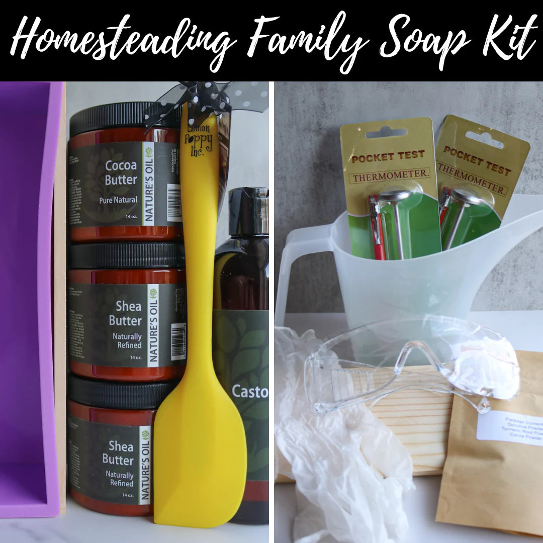 Simply Soap Kit – Complete Soap Making Bundle for Homesteading Family ...