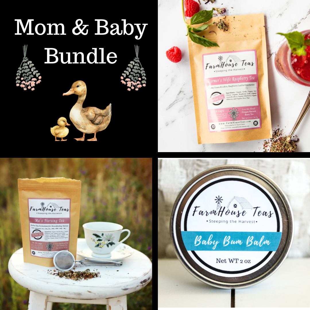 Mama & Baby Herbal Care Bundle – Farmhouse Teas