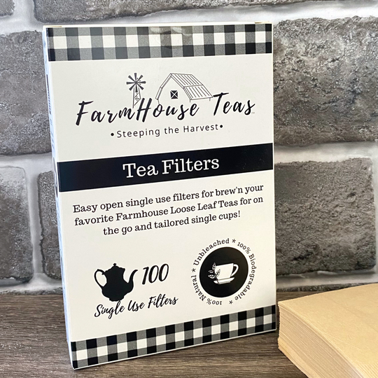Tea Bags / Paper Filters - 100 PK – Farmhouse Teas