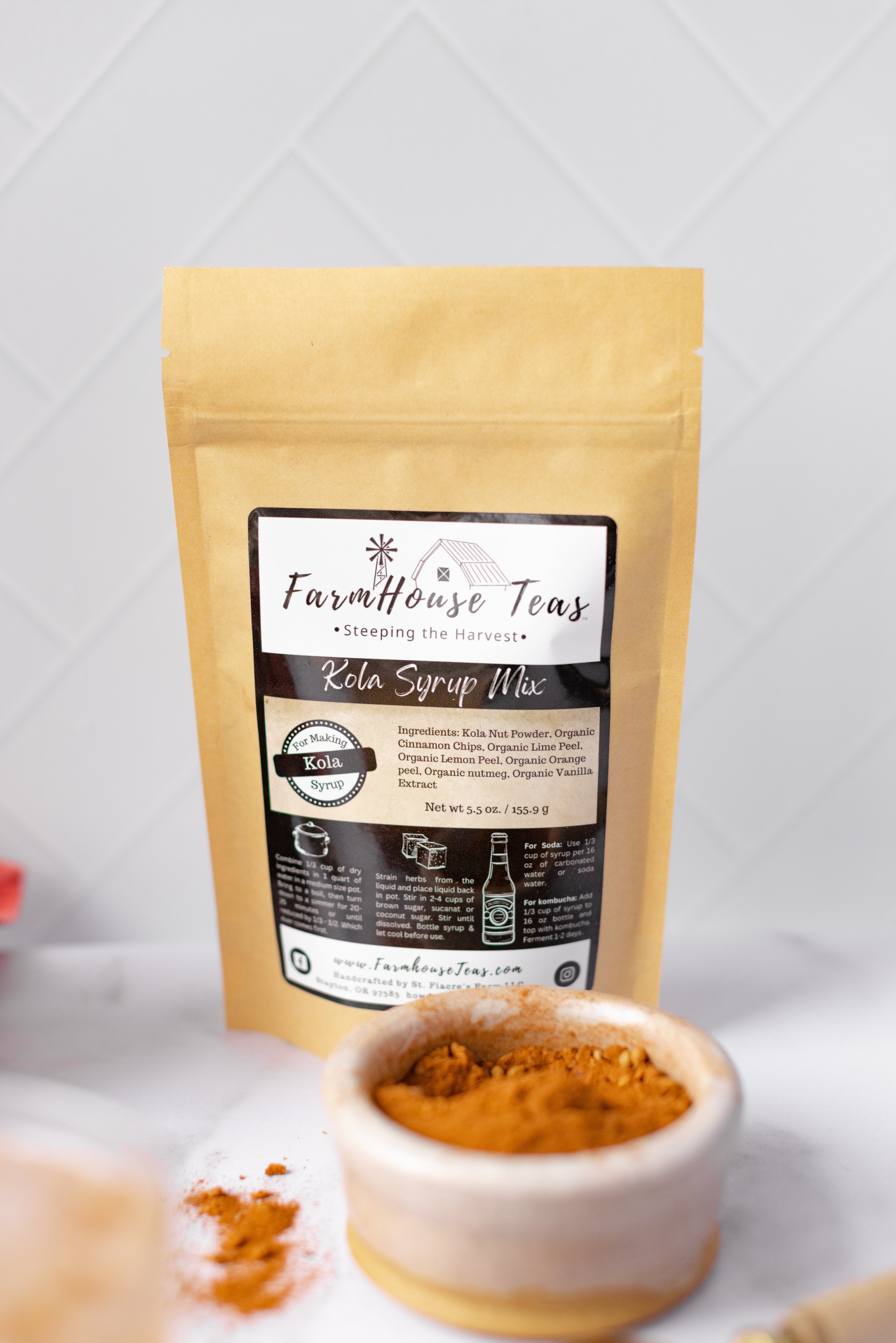 Kola Syrup Mix | Soda Mix – Farmhouse Teas