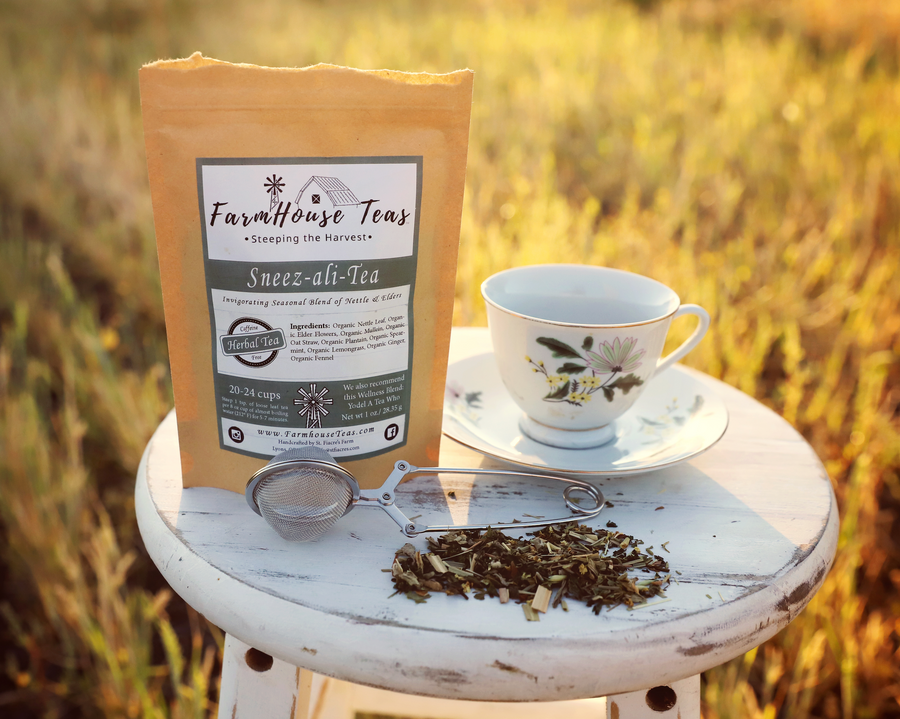Sneez-ali-tea Organic Herbal Tea – Farmhouse Teas