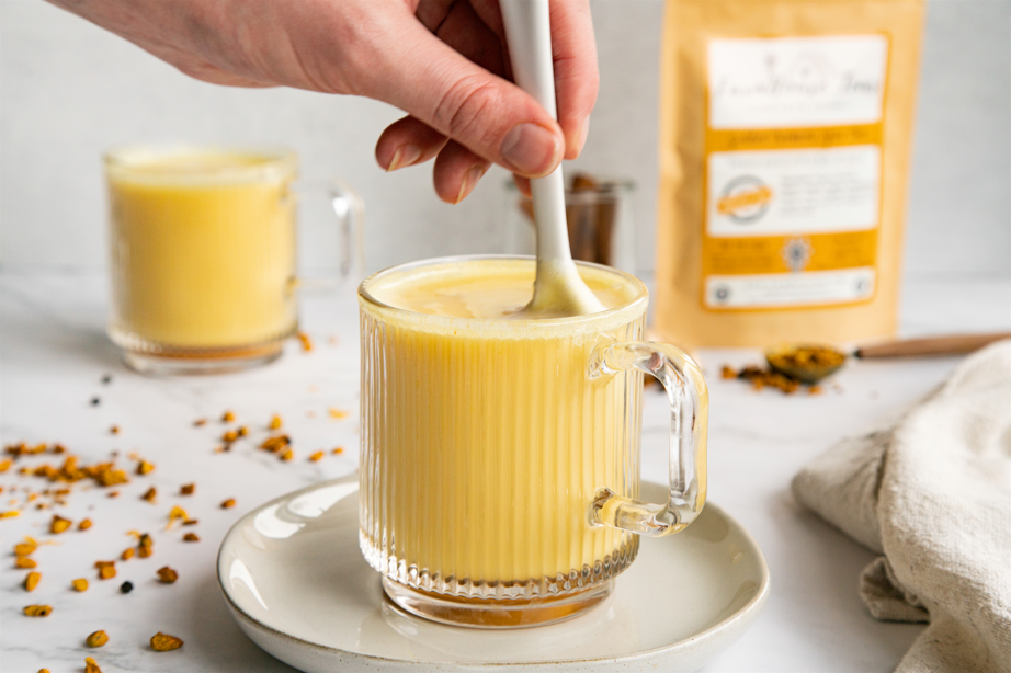 Golden Turmeric Spice Herbal Tea – Loose Leaf Blend for Cozy Cups ...
