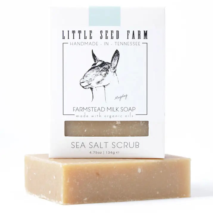 Sea Salt Scrub Bar | Little Seed Farm – Farmhouse Teas
